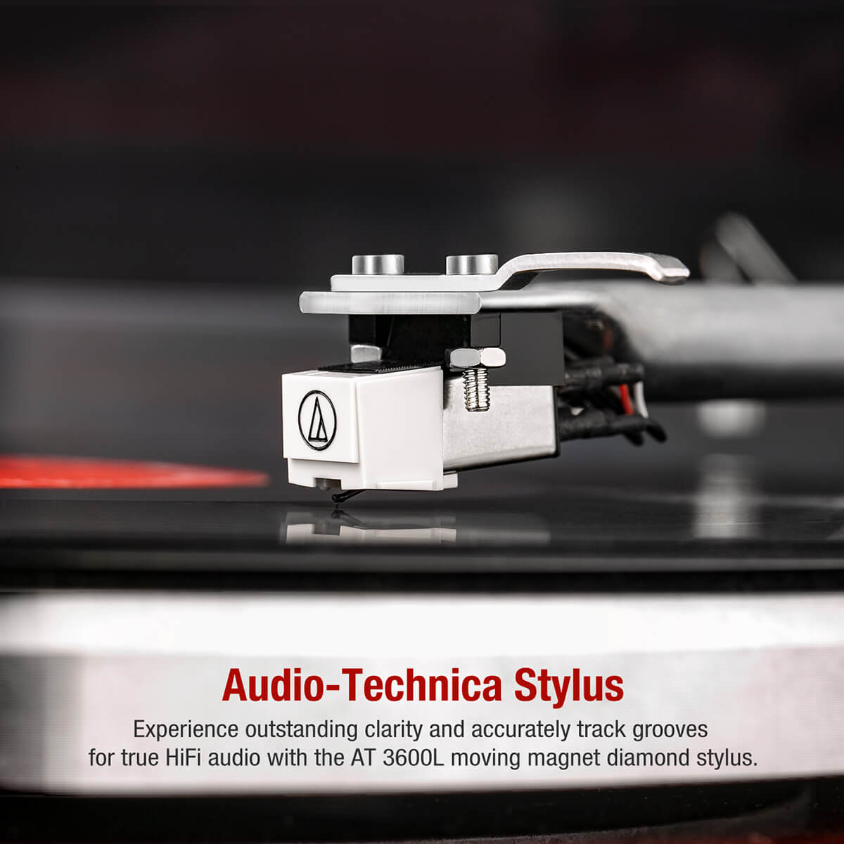 H005 Bluetooth Turntable Vinyl Record Player | Record Player | 1byone Audio