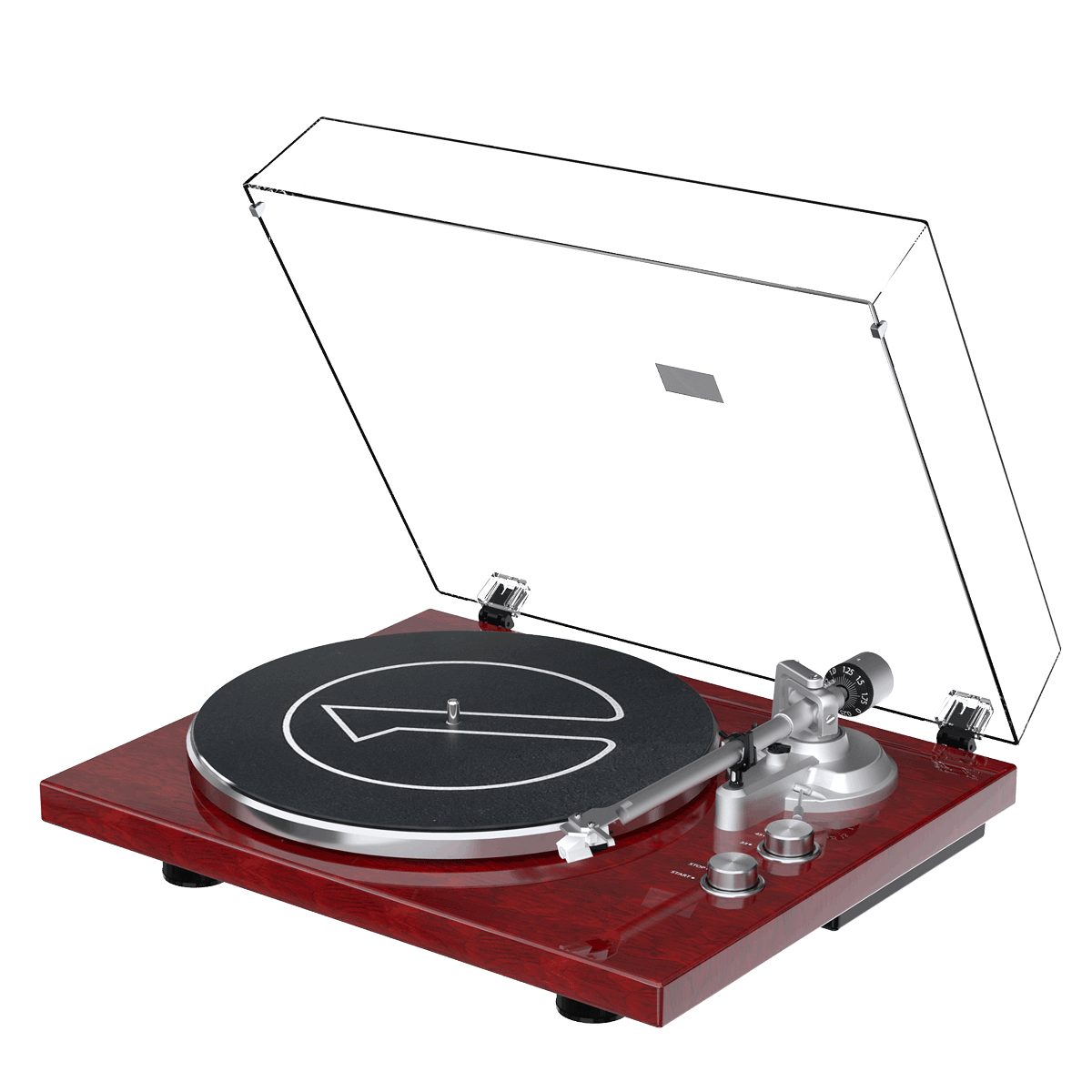H005 Bluetooth Turntable Vinyl Record Player | Record Player | 1byone Audio